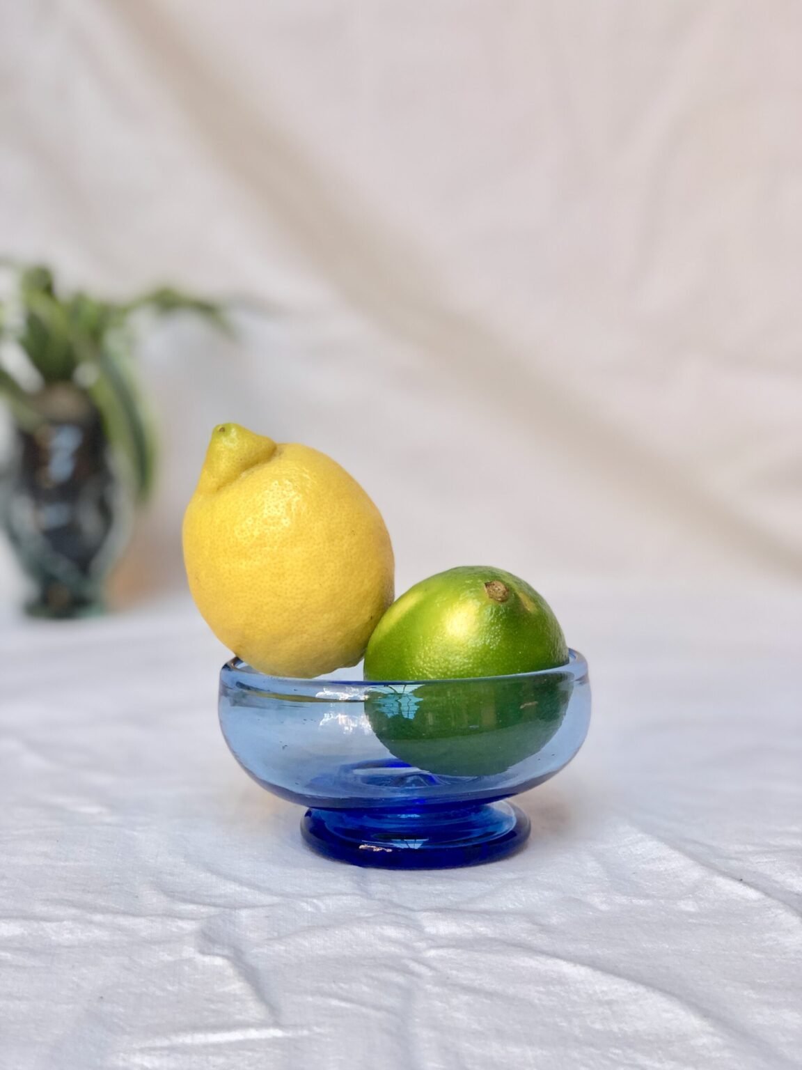 Pilgrim Light Blue - La Soufflerie - Mouth-blown recycled glass