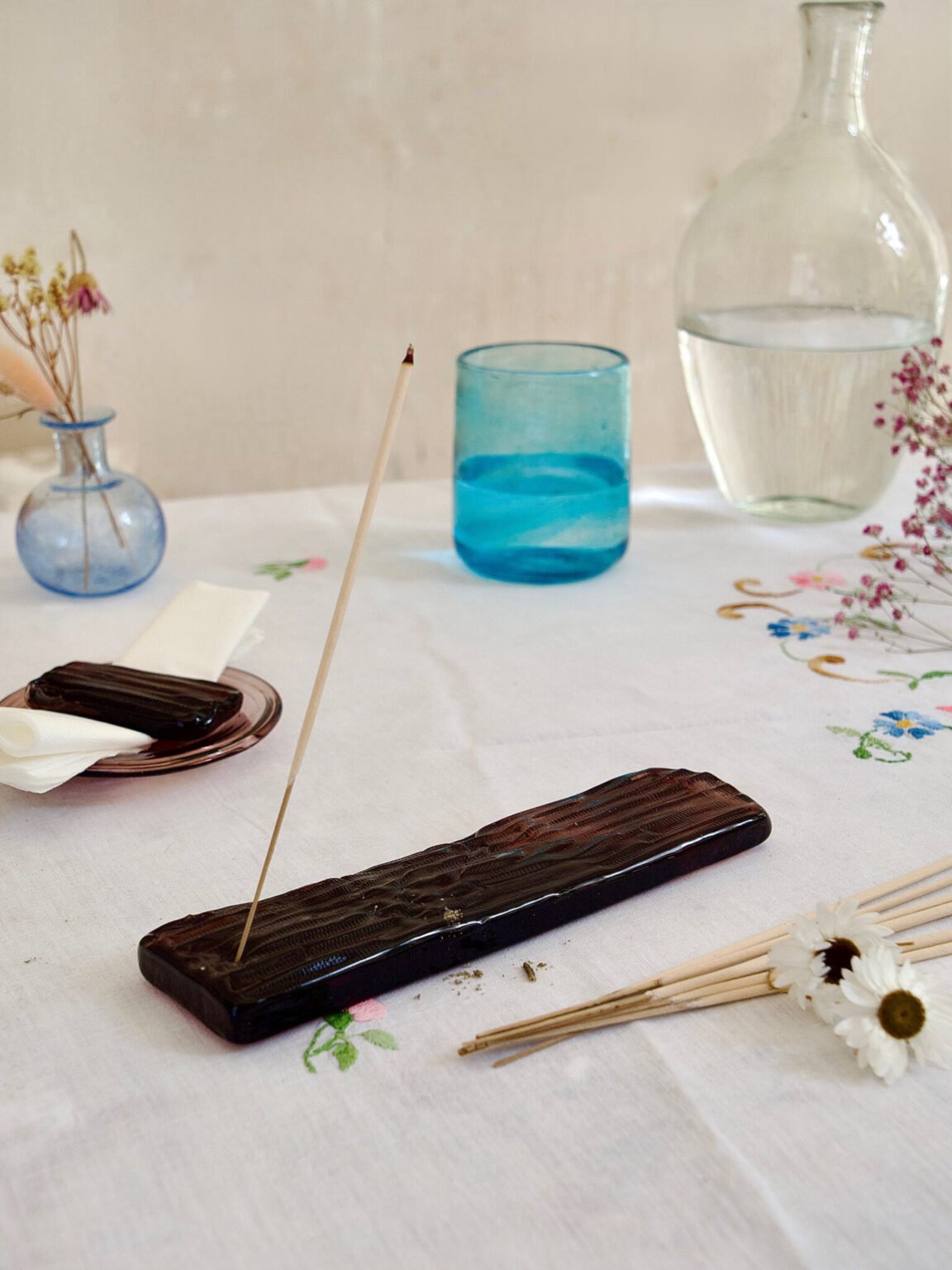 Aroma Long Framboise - La Soufflerie - Mouth-blown recycled glass