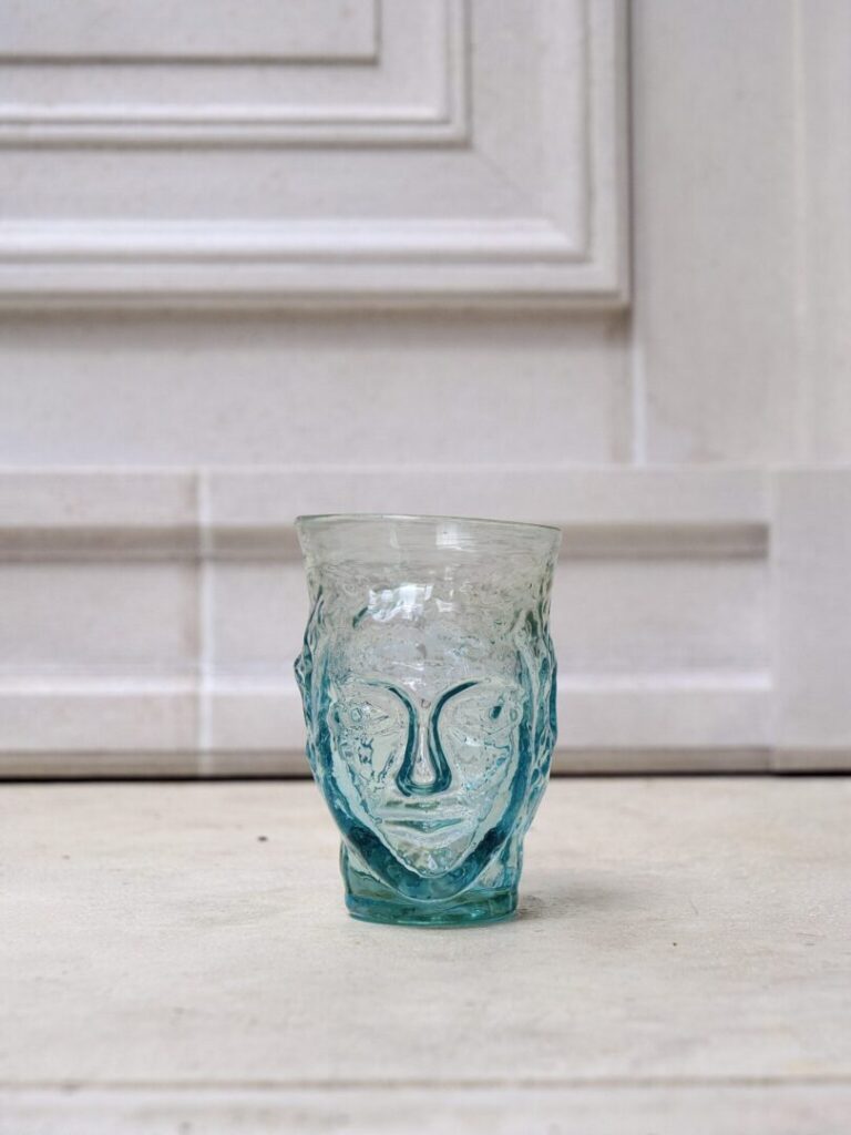 Verre Tête Transparent - La Soufflerie - Mouth-blown recycled glass