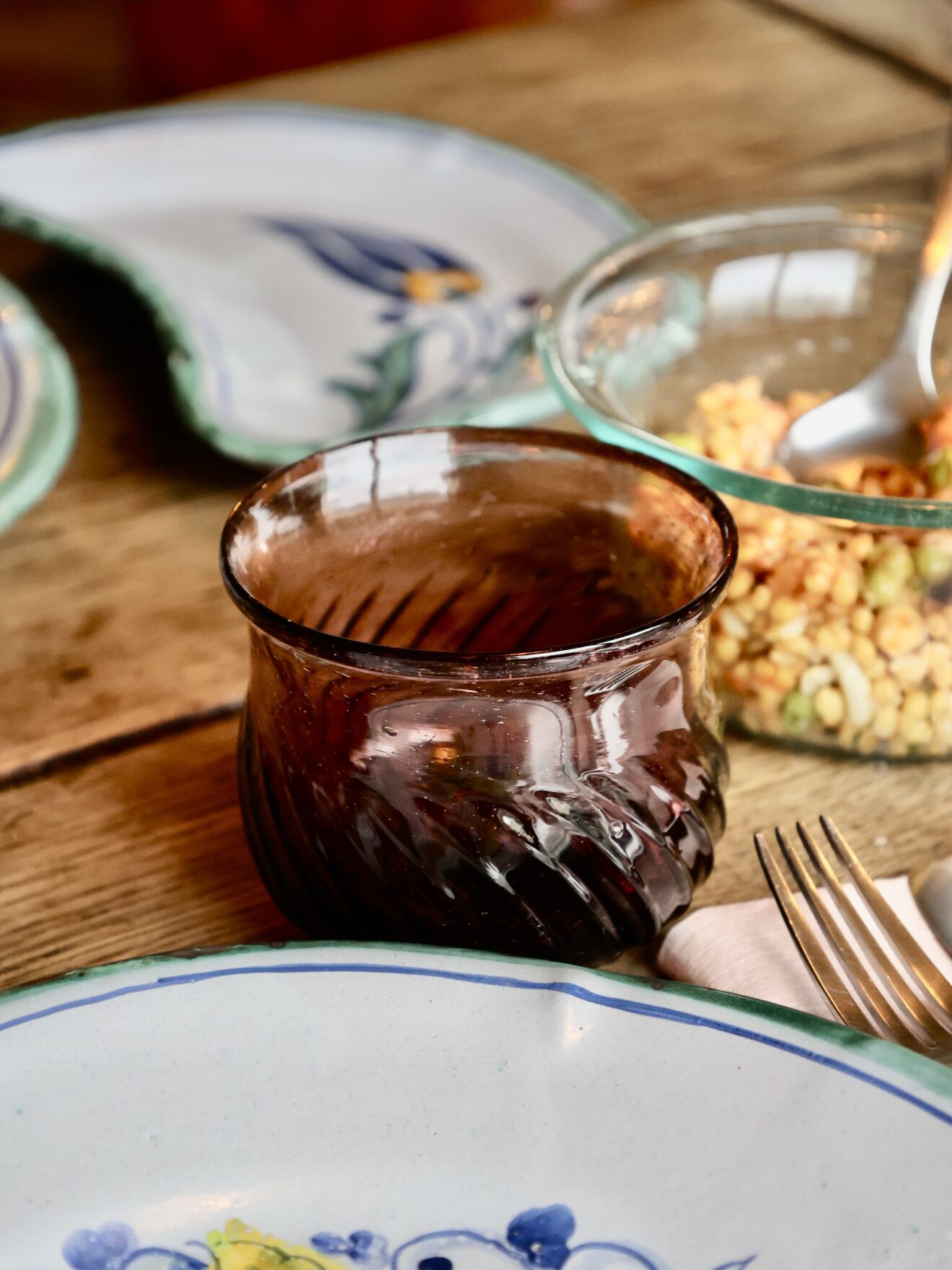 Pocula Framboise - La Soufflerie - Mouth-blown from recycled glass