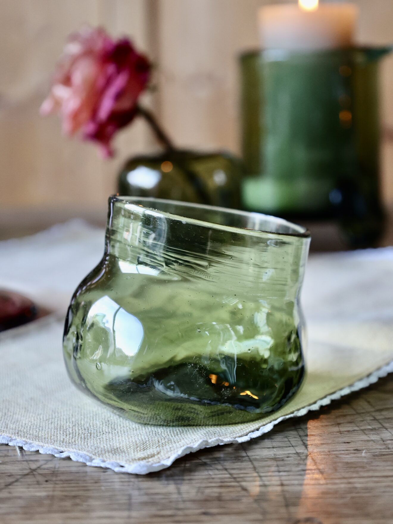 Murano Grand Fumé - La Soufflerie - Mouth-blown recycled glass